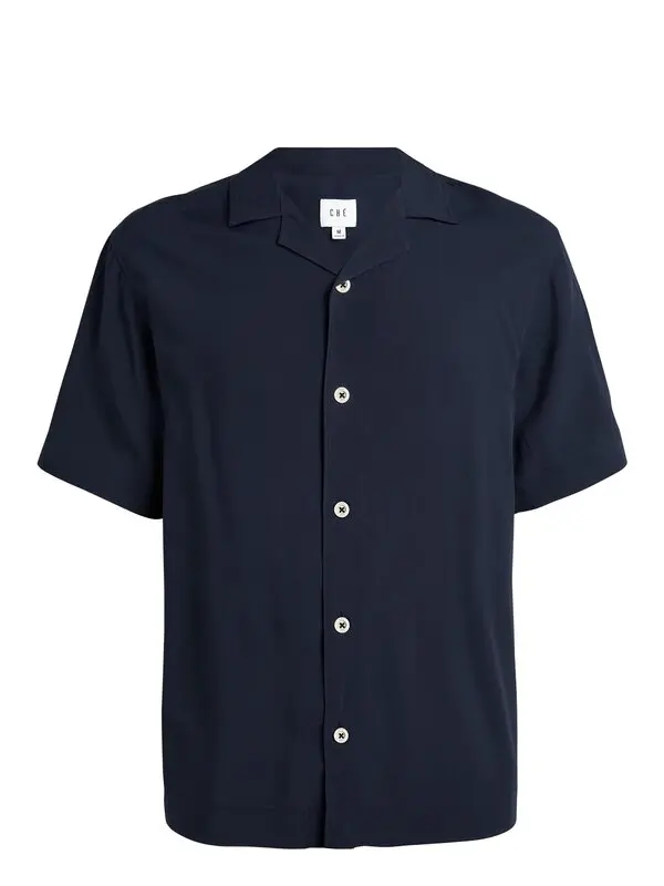 CHE Short-sleeved Shirt - Navy