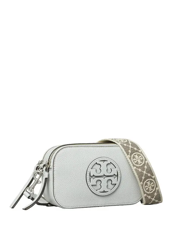 Tory Burch Mini Miller Crossbody Bag - Light Titanium