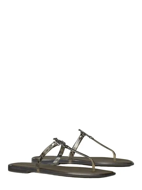 Tory Burch Roxanne Jelly Sandal - Ash Brown/silver