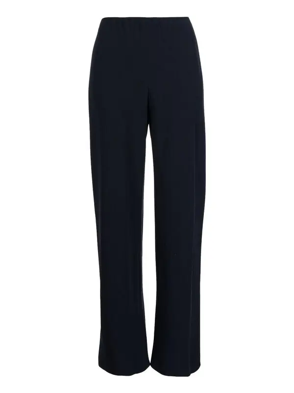 Vince High-waisted Trousers - Blue