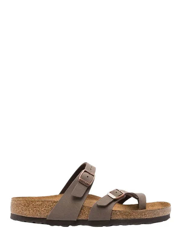 BIRKENSTOCK Mayari Leather Sandals - Brown
