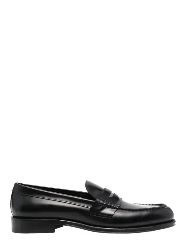 Dsquared2 Metal-detail Classic Loafers - Black