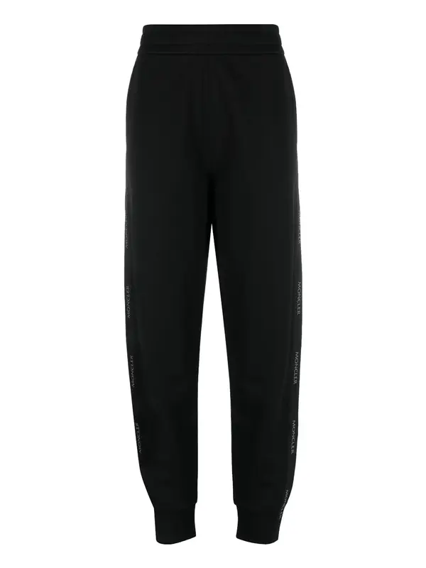 Moncler Logo-trim Track Pants - Black