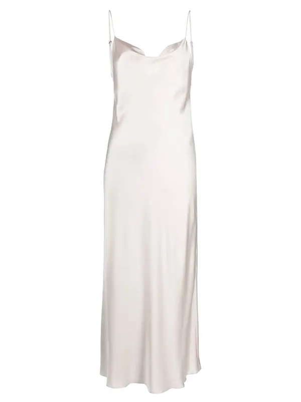 Dorothee Schumacher Silk Midi Dress - Neutrals
