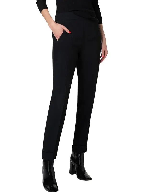 Akris Chris Crepe Ankle Pants - Black