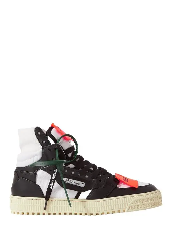 Off-White 3.0 Off-court High-top Sneakers - Black