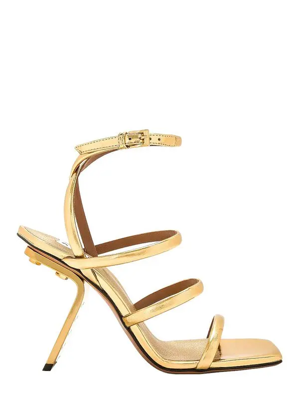 Alaïa Perfo Sandal 10 - Or