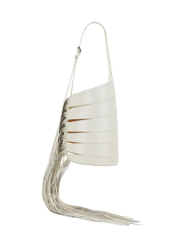 Alaïa - Medium Babel Fringe Hobo Bag