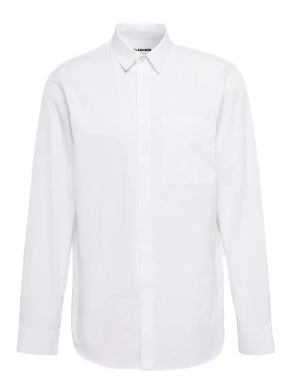 JIL SANDER Tuesday Cotton Shirt - White