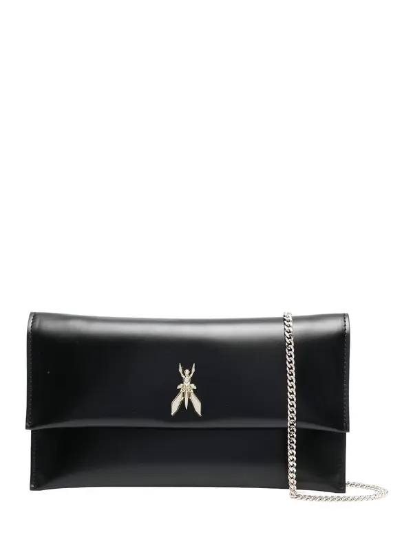Patrizia Pepe Fly Ceremony Leather Bag - Black