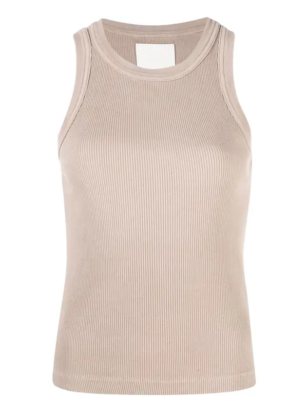 Citizens Of Humanity Sleeveless Ribbed Top - Neutrals