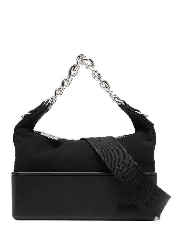 Gcds Matilda Leather Mini Bag - Black