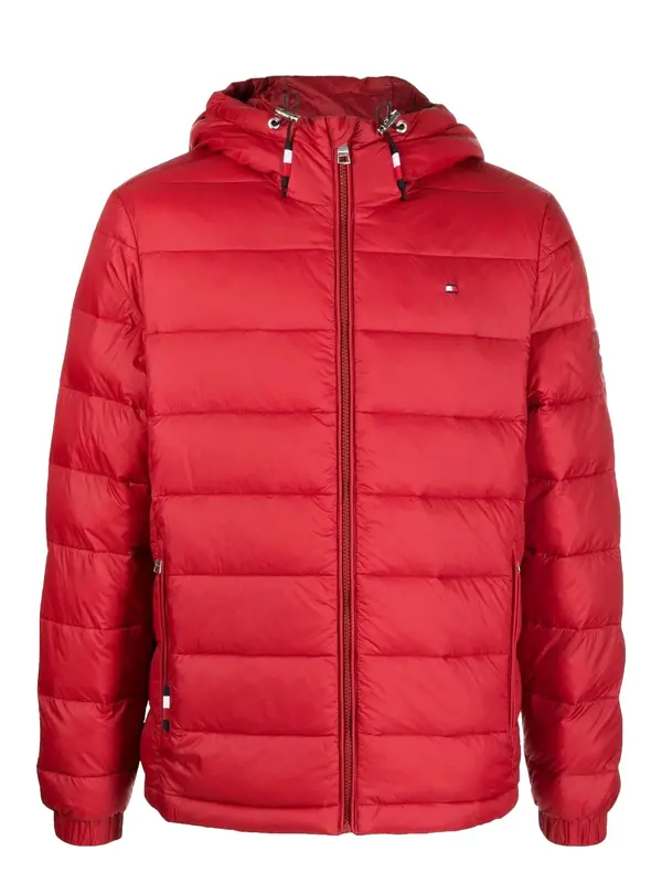 Tommy Hilfiger Zip-up Padded Jacket - Red