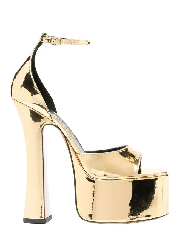 PIFERI Rosalia Platform Sandals - Gold