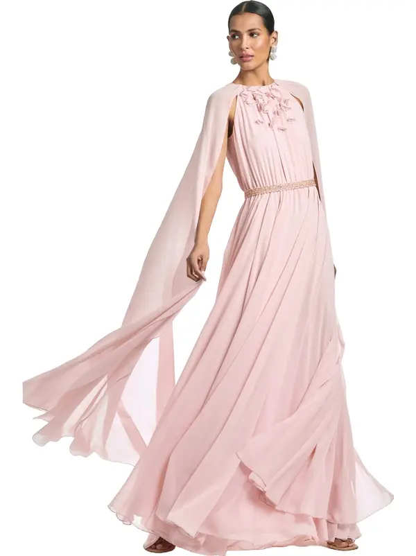Sachin & Babi Belladonna Gown - Neutral / Pink