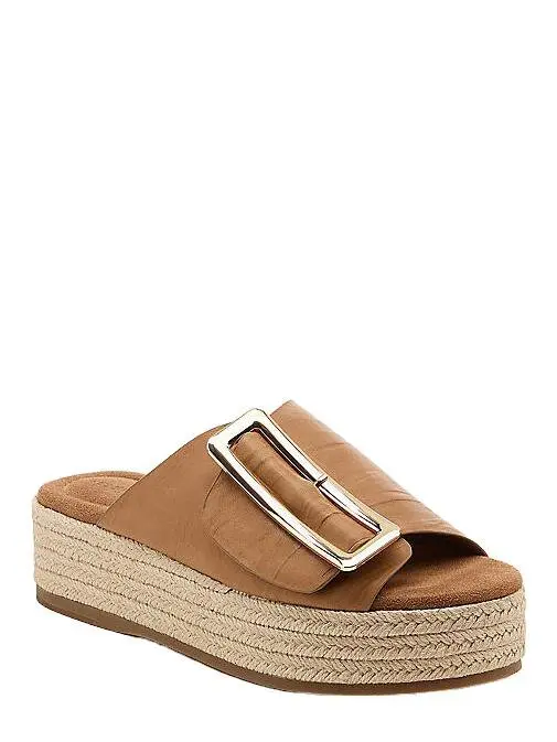 KELSI DAGGER BROOKLYN Dover Platform Sandals - Tan