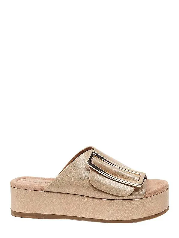 KELSI DAGGER BROOKLYN Dover Platform Sandals - Taupe