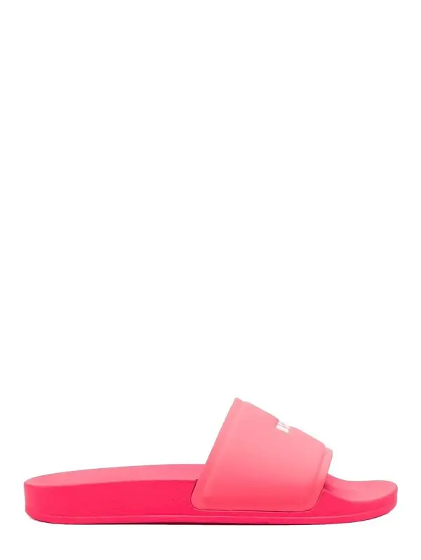 MSGM Logo-print Sliders - Pink