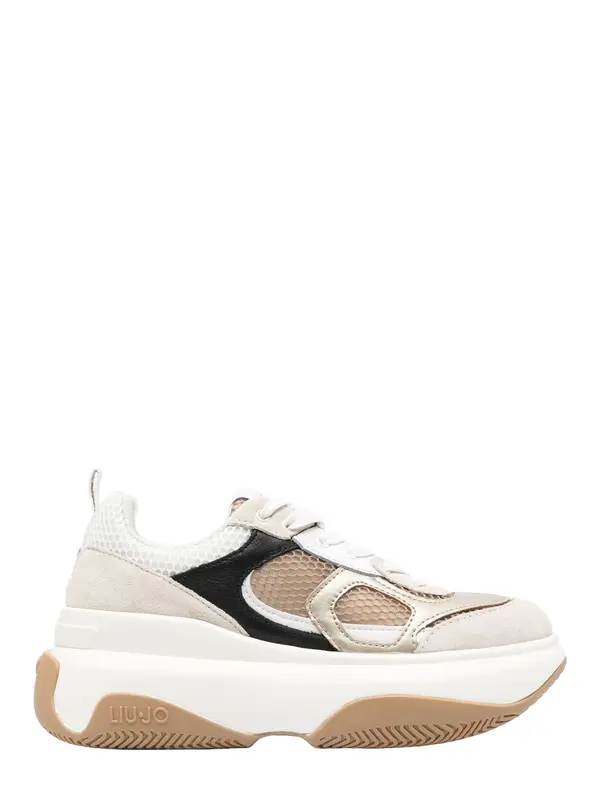 Liu Jo Colour-block Platform Sneakers - Neutrals