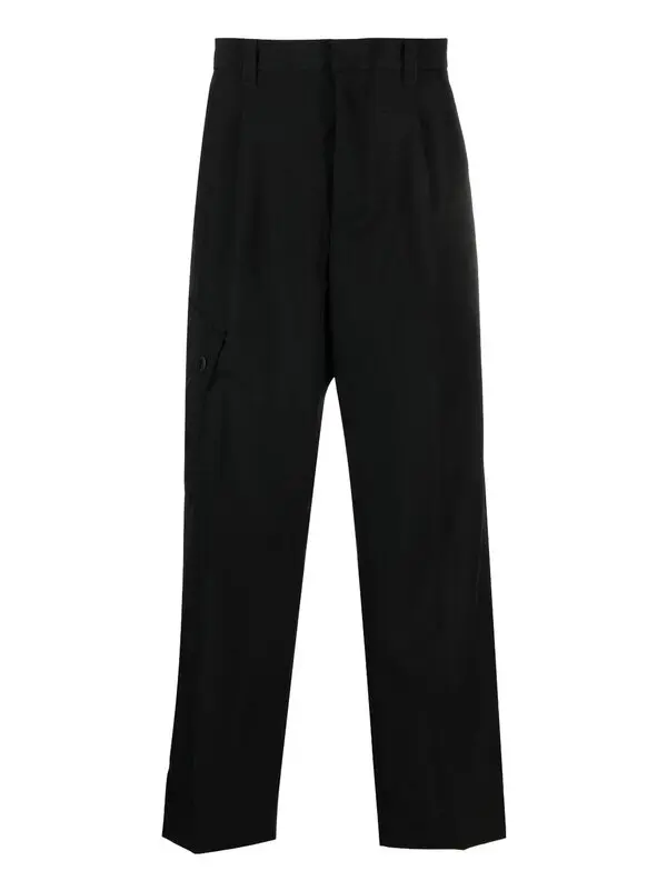 OAMC Cotton Cargo Pockets Trousers - Black