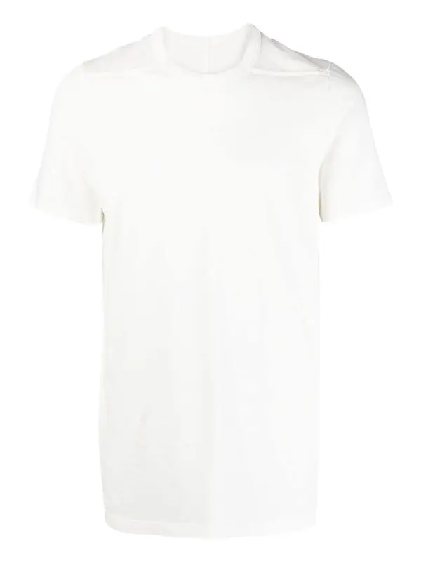 Rick Owens Plain Cotton T-shirt - White
