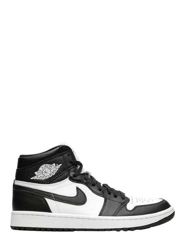 JORDAN Air 1 High Golf Sneakers - Black