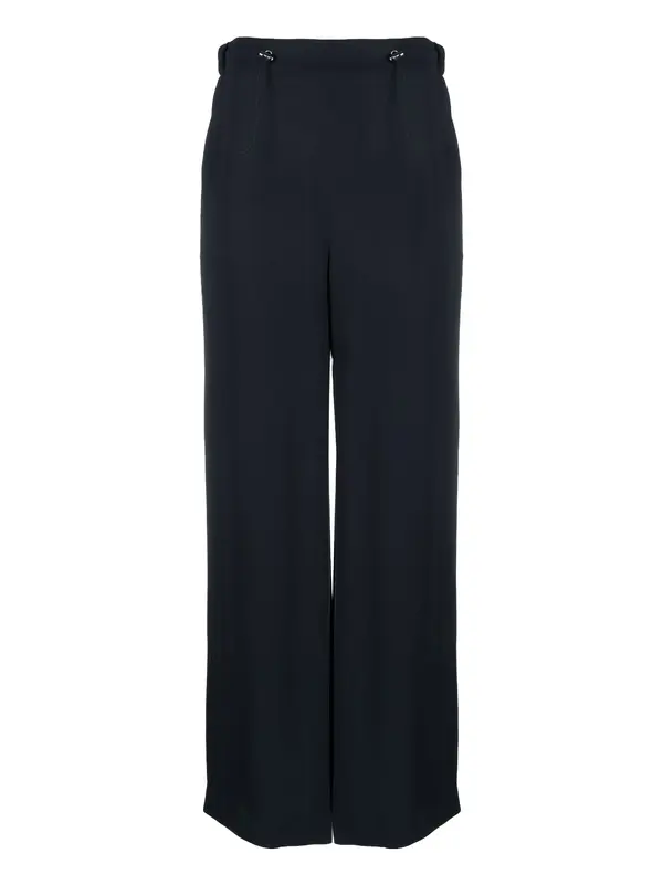 Fabiana Filippi Double-breasted Trousers - Blue