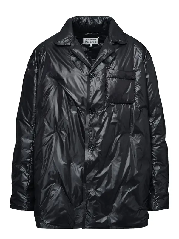 MAISON MARGIELA Padded Single-breasted Jacket - Black