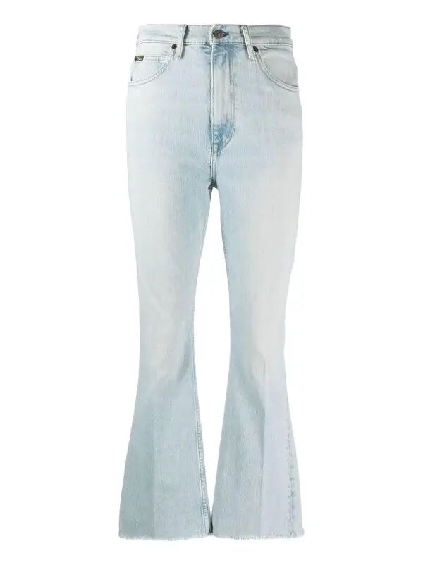 Polo Ralph Lauren High-rise Cropped Jeans - Blue