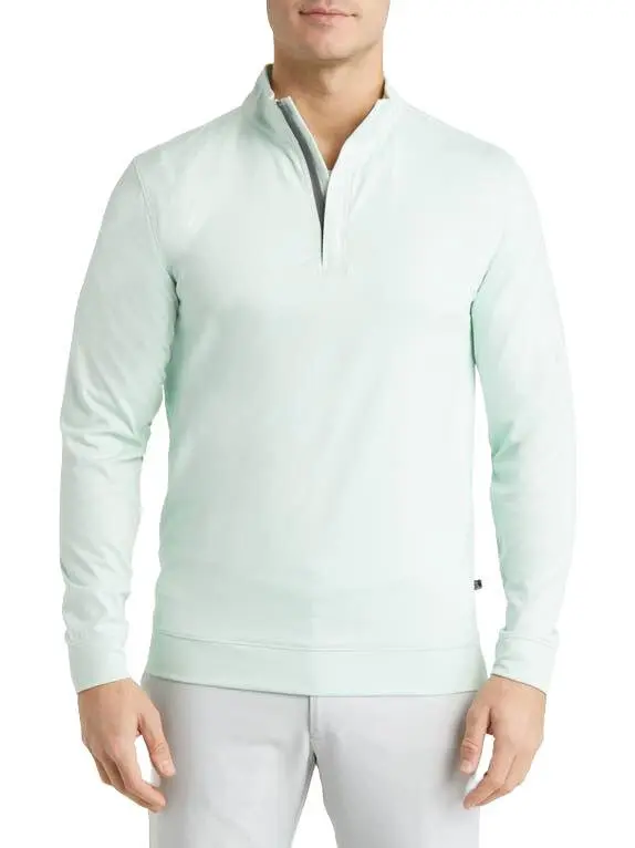 SWANNIES Mckinnon Quarter Zip Pullover - Mint