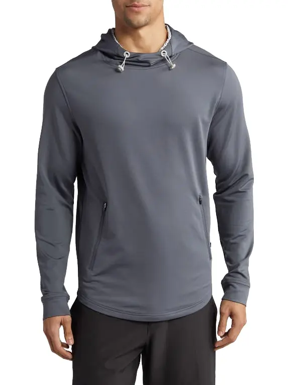SWANNIES Ivy Golf Hoodie - Graphite Glacier