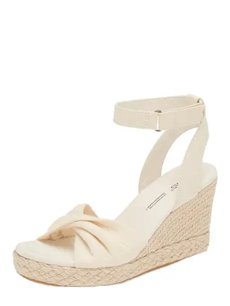 Toms Marisela Wedge Sandal - Natural