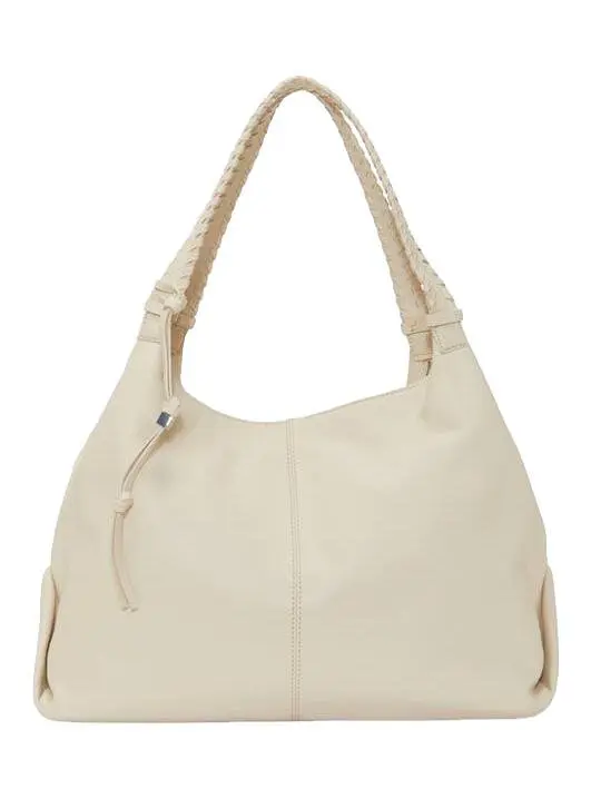 Vince Camuto Corin Leather Tote - Warm Vanilla