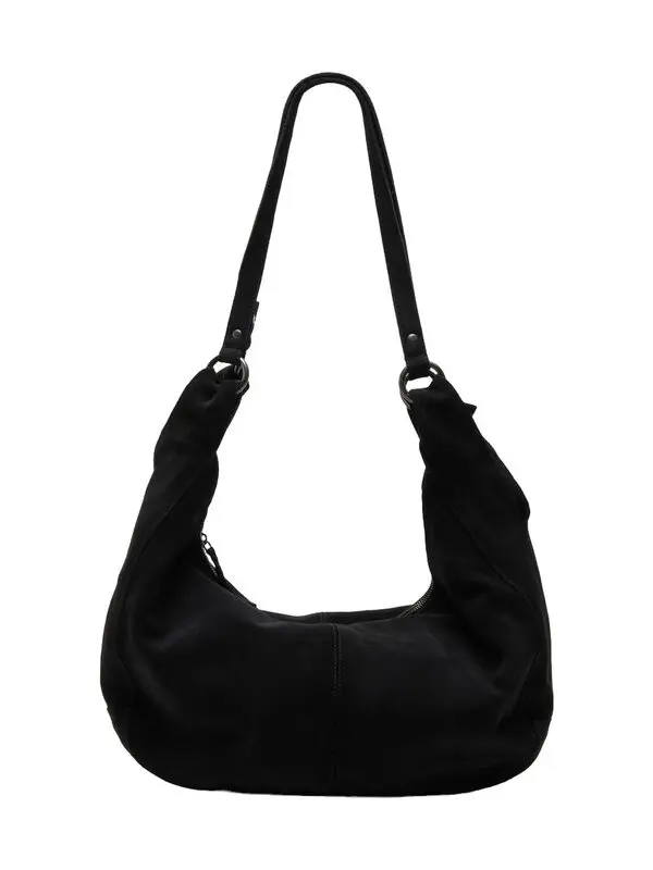 Free People We The Free Roma Suede Tote Bag - Black