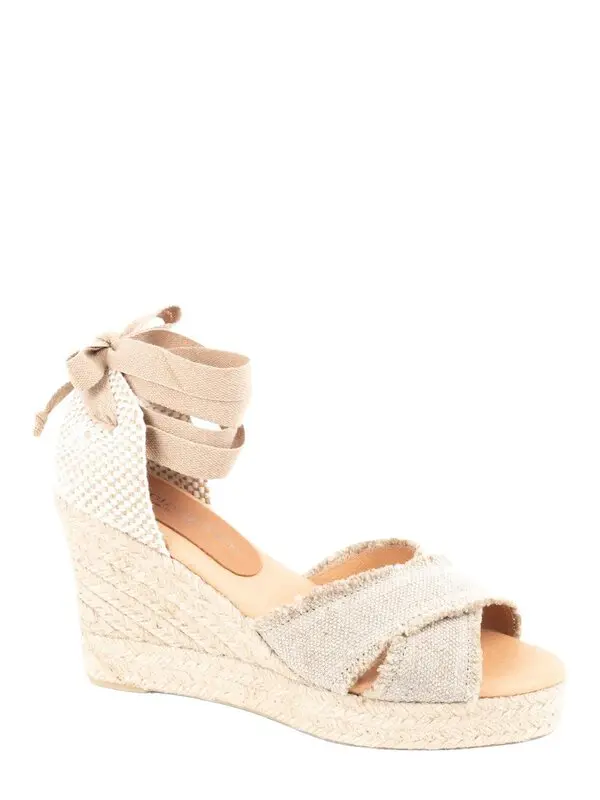 PATRICIA GREEN Freya Espadrille Wedge Sandal - Natural