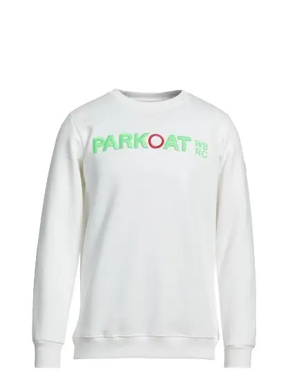 PARKOAT Sweatshirt With Embroidered Logo - White
