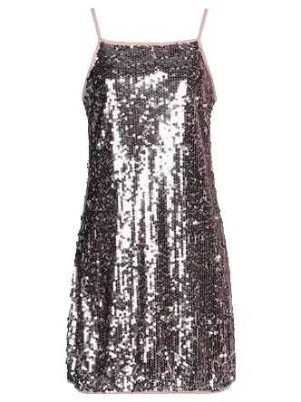 KAOS JEANS Mini Sequined Dress - Pink