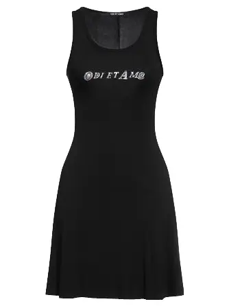 ODI ET AMO Mini Trapeze Dress - Black