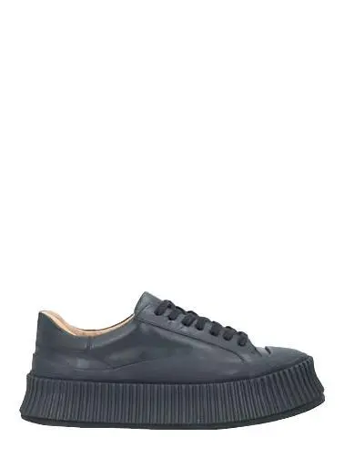 JIL SANDER Calfskin Sneakers - Black