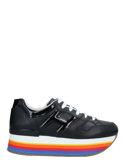 Hogan Leather Low-top Sneakers - Black