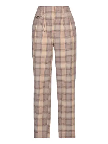 DEPARTMENT 5 Tartan Patterned Trousers - Beige
