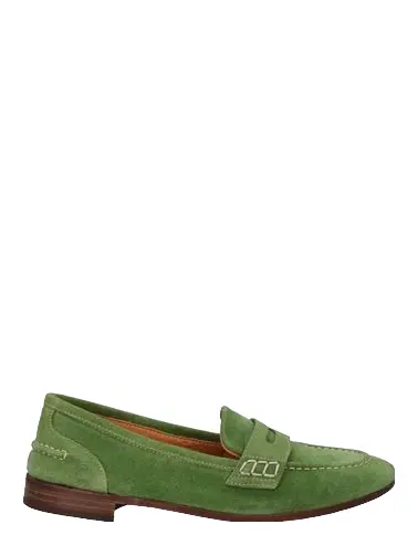CALPIERRE Leather Loafers - Green