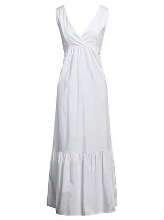LIU •JO Cotton Maxi Dress - White