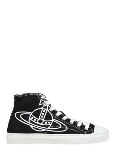 VIVIENNE WESTWOOD Plimsoll High Top Sneakers - Black
