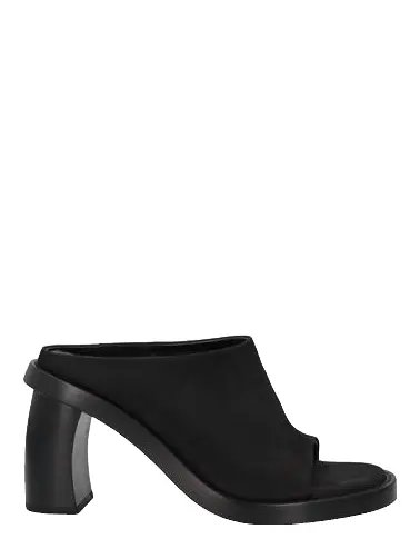 ANN DEMEULEMEESTER Sandals In Soft Leather - Black