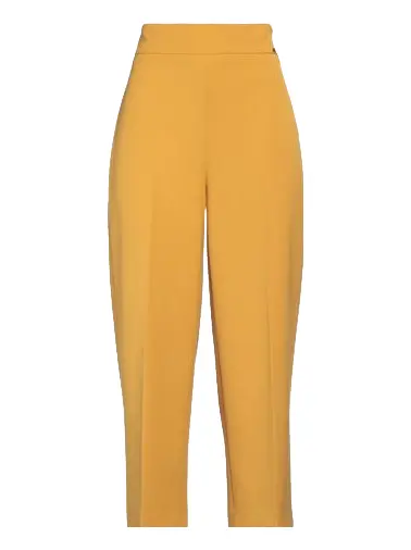 ANGELO MARANI Straight Leg Pants - Yellow
