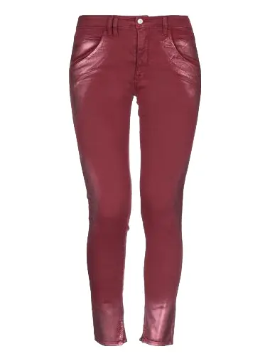 CYCLE Gabardine Tapered Pants - Red