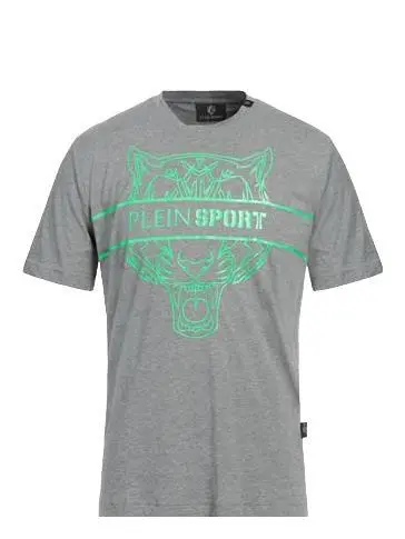 PLEIN SPORT T-shirt Light Size Cotton, Elastane - Grey