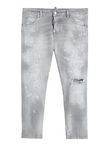 Dsquared2 Cotton Denim Jeans - Grey