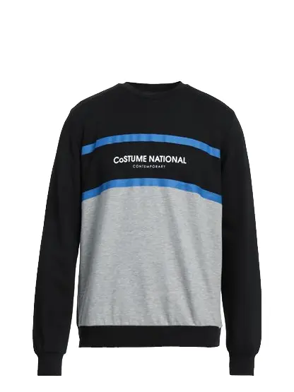 Costume National Cotton Sweatshirt - Black